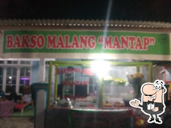 Menu at Bakso Mantap Bang Dul restaurant, Indonesia