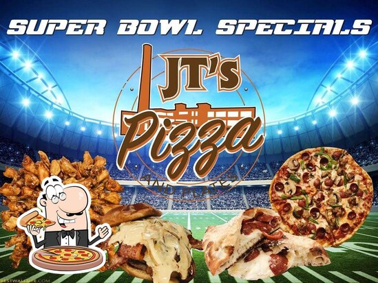 Menu at JT's Pizza and Plates pizzeria, East Rochester