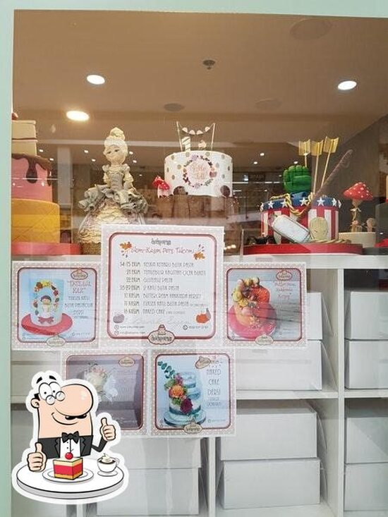 Menu at Kek Perisi-Pasta Tasarım&Eğitim Stüdyosu, Istanbul