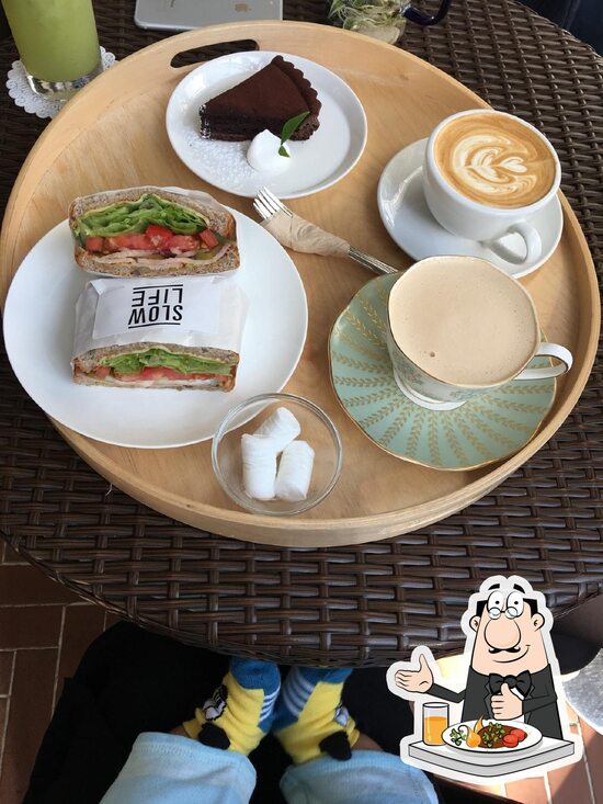 Menu at Slow Life cafe, Daegu, 24-3 Beomeo 3(sam)-dong