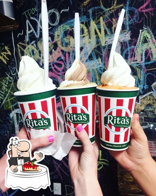 Menu at Rita's Italian Ice & Frozen Custard desserts, Gulf Shores