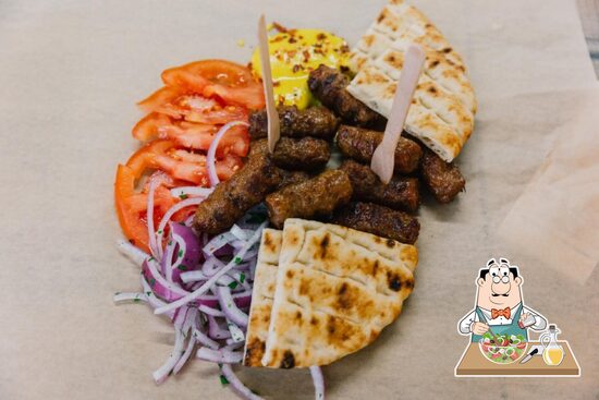 Menu at Volvi Souvlaki, Athens