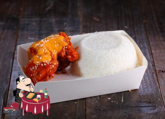 Menu at Crispy fire chicken restaurant, East Jakarta