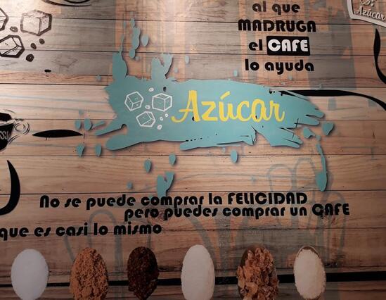 Menu at AZÚCAR 1 cafe, Chamical
