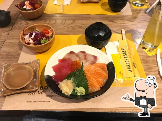 Kabocha sushi at the street restaurant, Bangkok - Restaurant reviews