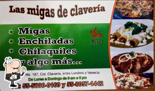Carta del restaurante Las Migas De Clavería, Ciudad del México