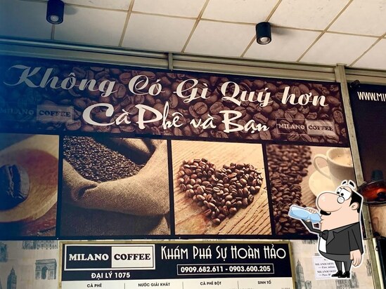Menu at Milano Coffee 512 Lê Văn Việt, Ho Chi Minh City