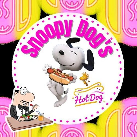 Menu em Snoopy Dog's restaurante, Manaus