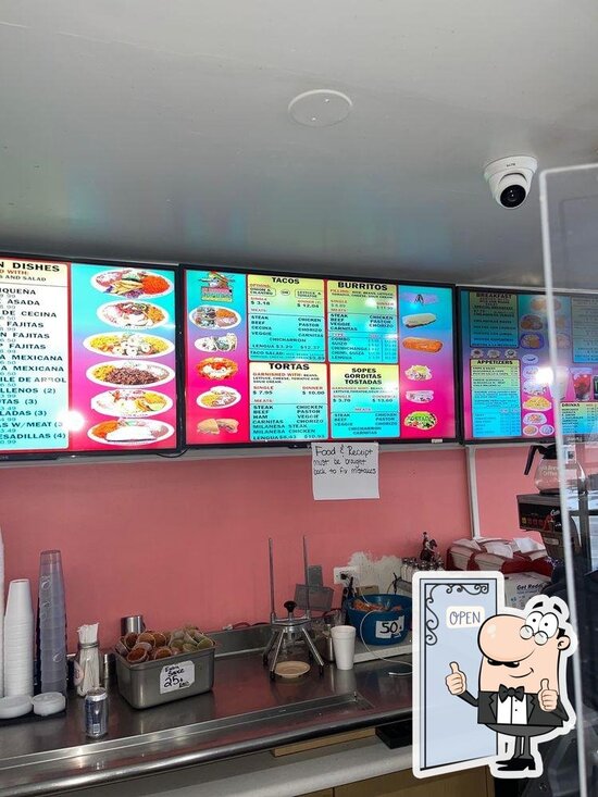 Carta del restaurante EL BURRITO EXPRESS,INC., Lansing, Burnham Ave
