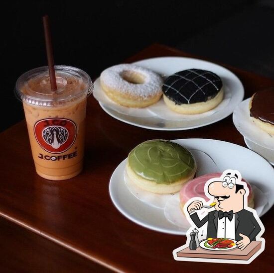 Menu at JCO Donuts cafe, South Jakarta, Carrefour Lebak Bulus
