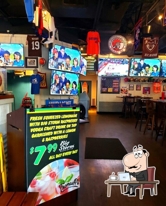 Thomas Ps Sports Bar & Patio, Tampa - Restaurant menu, prices and reviews