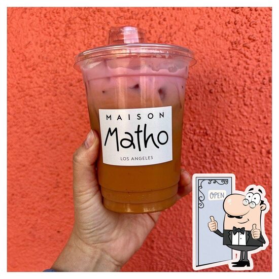 Menu at Maison Matho restaurant, Los Angeles