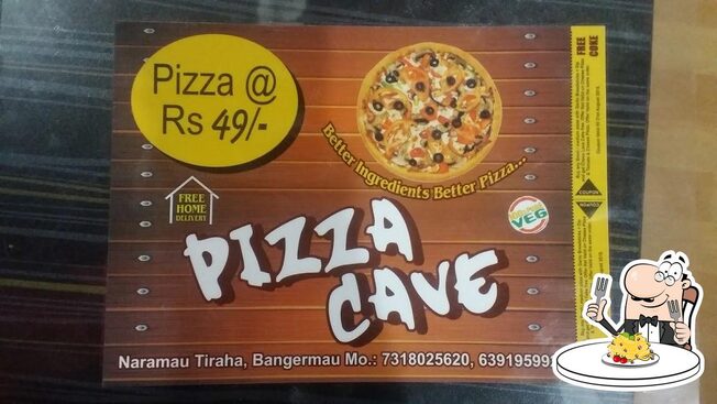 Menu at Pizza Cave, Bangarmau