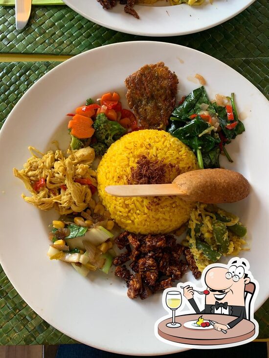 Menu au Bali Umami Soulfood, Bale