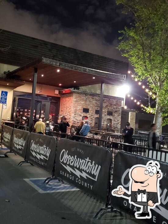 The Observatory, Santa Ana - Restaurant menu, prices and reviews