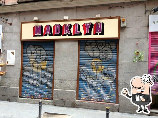 Menu at Bar Madklyn, Madrid