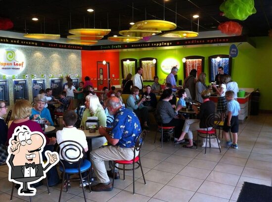 Menu at Aspen Leaf Yogurt restaurant, Saint Joseph