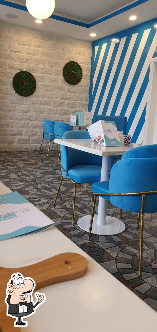 Menu at White Calorie café cafe, Abu Dhabi