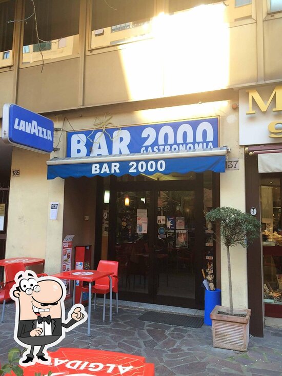 Menu at Bar 2000, Rome, Viale Marx