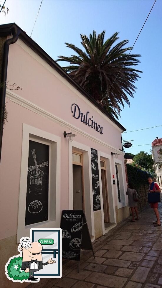 Menu at Bakery Dulcinea, Veli Lošinj
