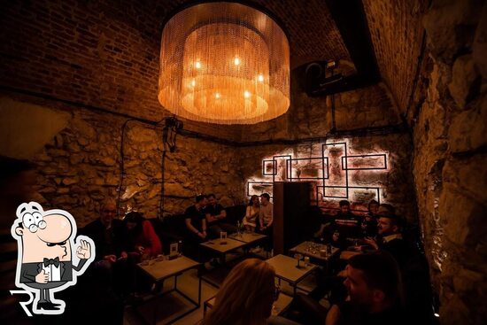 Menu at RUST Club, Kraków