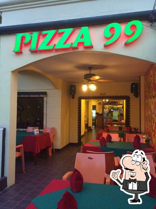 Menu at PIZZA 99, Pattaya City