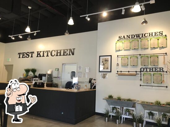 Menu at Test Kitchen cafe, San Diego