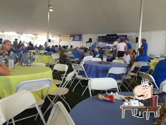 Menu at UCLA Chancellor Tent, Pasadena