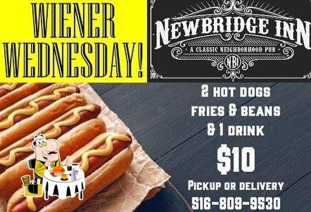 Menu at Newbridge Inn pub & bar, North Bellmore