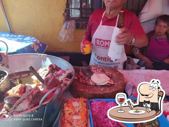 Carta del restaurante Veneno, Ciudad del México