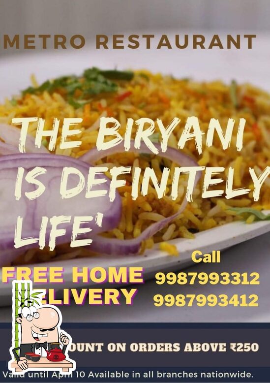 Menu at Cafe Metro Restaurant, Kalyan, Shop No 1