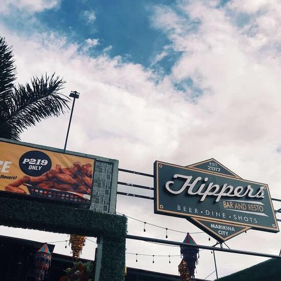 Menu at Hippers Bar and Resto, Antipolo, Sumulong Hwy