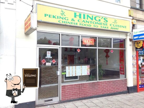 Menu at Hing's fast food, Sidcup, 151 Station Rd