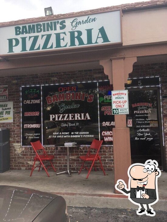 Bambini's Garden Pizzeria, Delray Beach - Restaurant menu, prices and ...