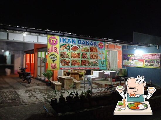 Menu at Samudera Raya Ikan Bakar restaurant, Karawang