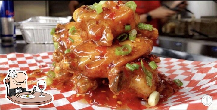 Menu at The Wing Spot, Sacramento