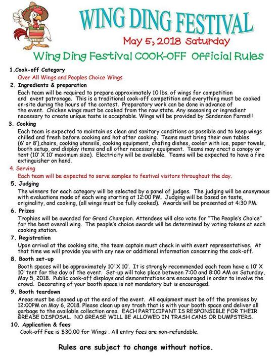 Wing Ding Festival in USA - Restaurant reviews