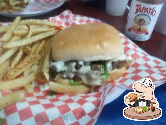 Menu at Yopo's restaurant, Eagle Pass, E Main St