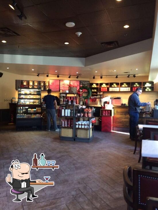 Carta del café Starbucks, Indianapolis, 31 W Ohio St