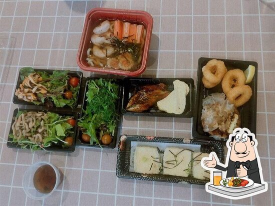 Menu at Jiro Sushi Train restaurant, Adelaide