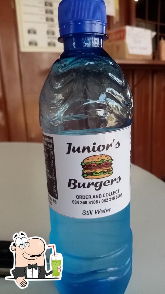 Menu at Junior's Burger's Fast Food, Pimville