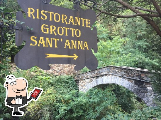 Menu at Grotto Sant'Anna restaurant, Cannobio
