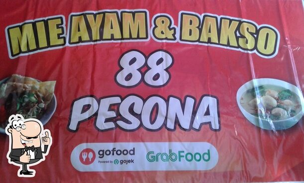 Carta del restaurante Mie Ayam & Bakso Pesona 88, Pekalongan, Gg. III No.30