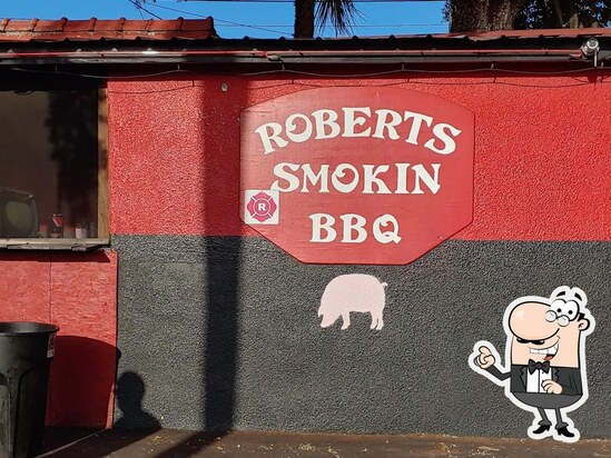 Menu at Robert's Smokin' BBQ, Port Richey