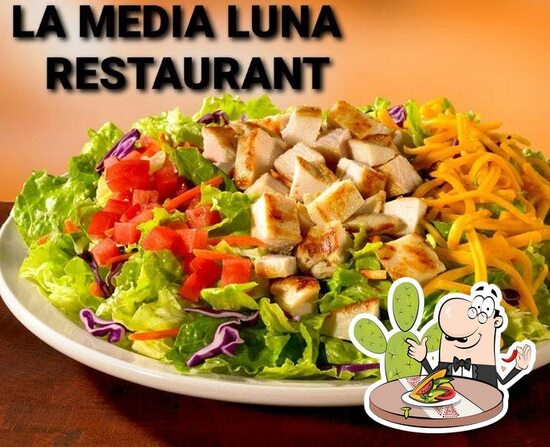 Menu at La Media Luna restaurant, De Queen, 843 E Collin Raye Dr