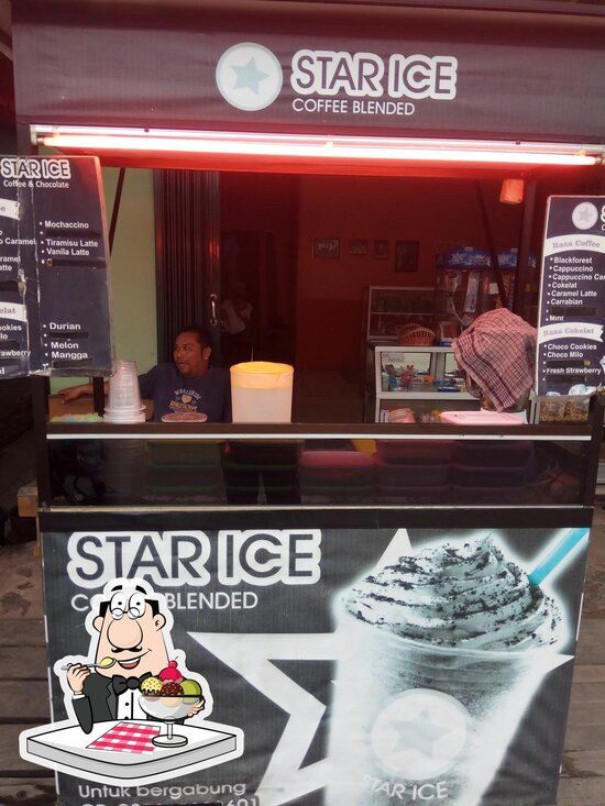 Menu at Star Ice restaurant, Makroman