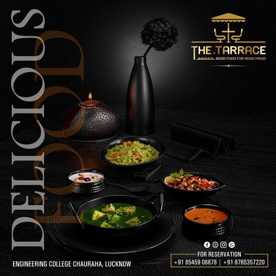 Menu at The Tarrace Restaurant, Lucknow