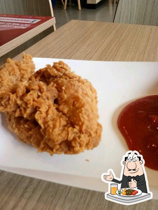 Menu at KFC cafe, Bandung, Jl. Jendral Ahmad Yani No.310
