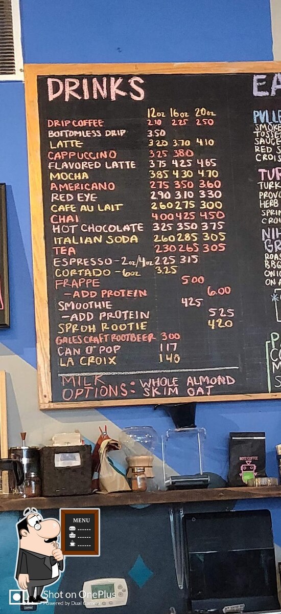 Grindhouse Cafe in Whiting - Restaurant menu and reviews