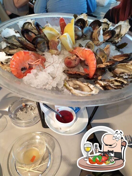 Menu au La Marine restaurant, Bandol